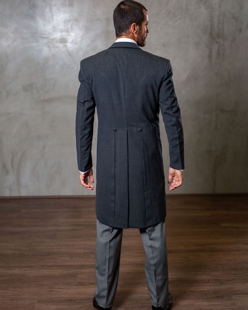 Fraque Completo Cinza – Black Tie